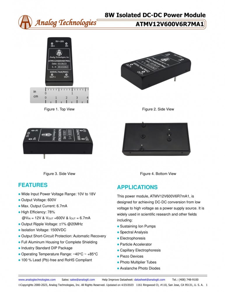 ATMV12V600V6R7MA1 datasheet page 1