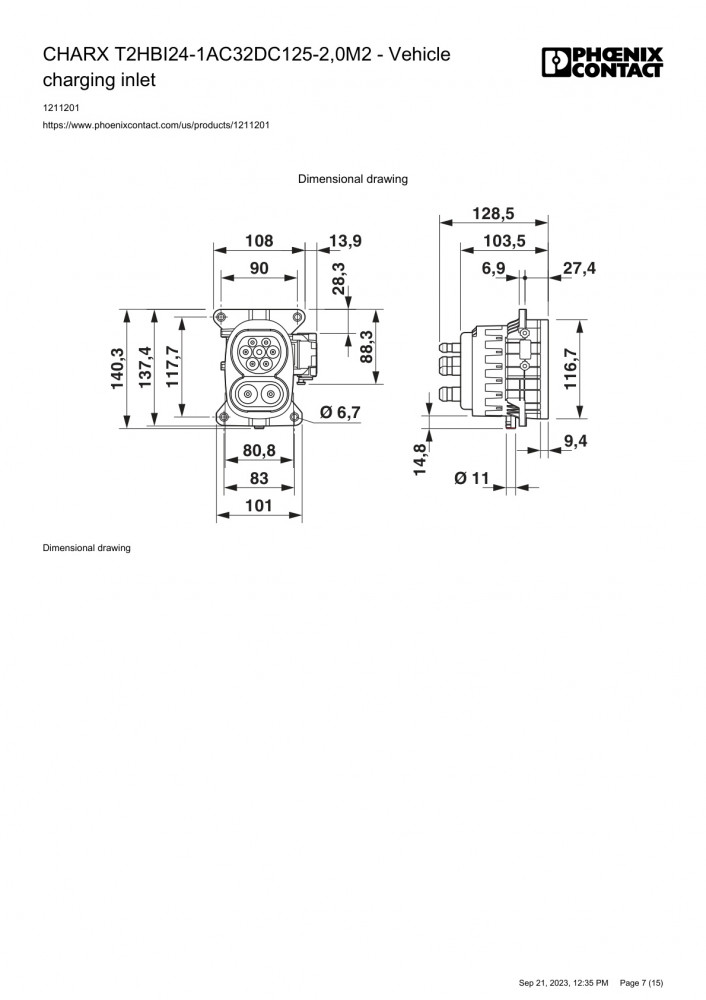 Phoenix Contact 1211201 technical document page 7