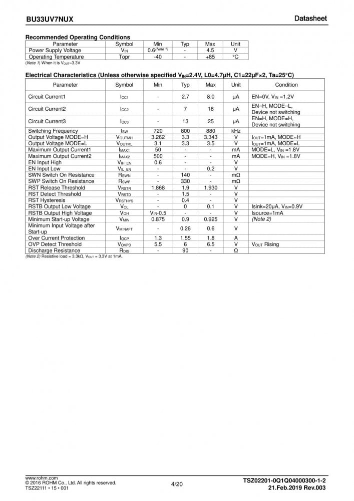 BU33UV7NUX-E2 datasheet page 4