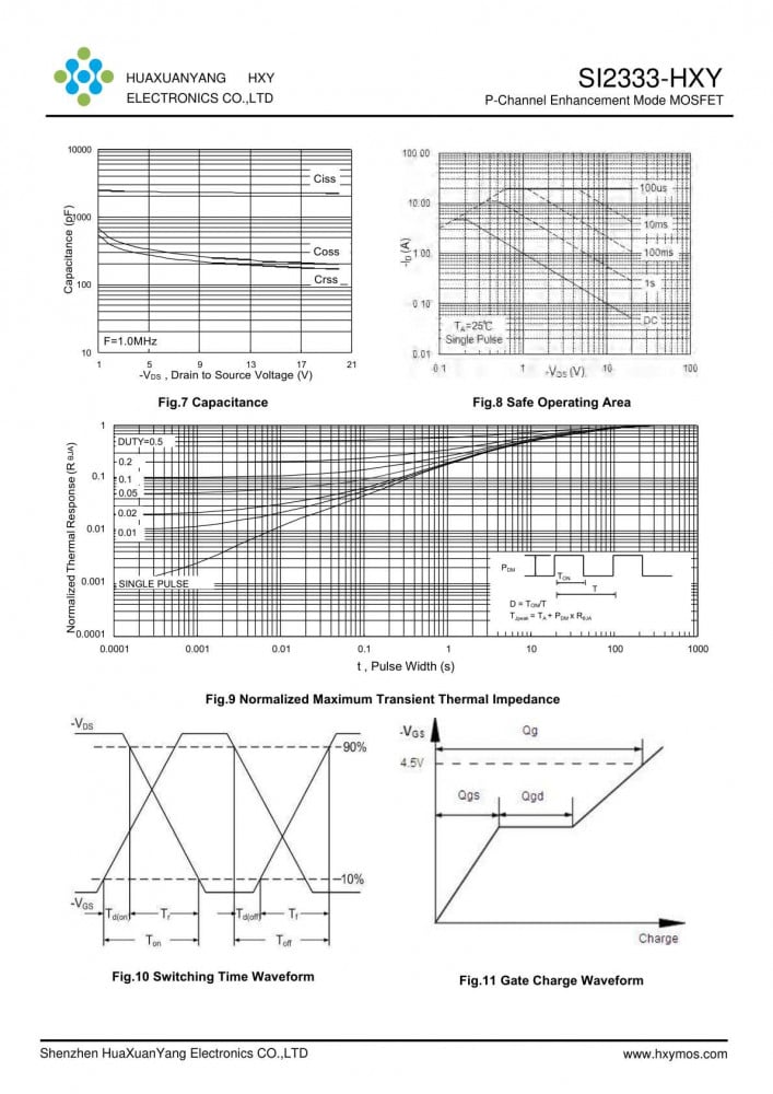 SI2333-HXY datasheet page 4