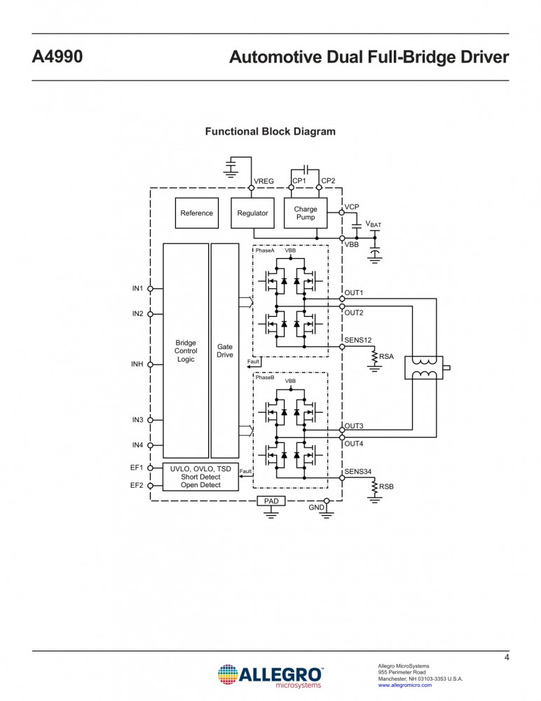 A4990 datasheet page 4