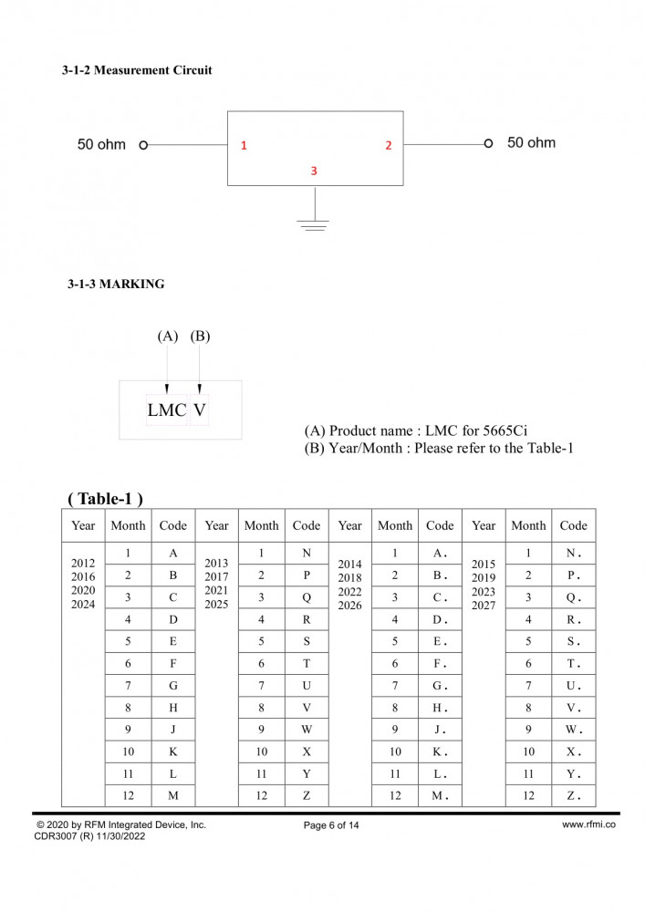 CDR3007 technical document page 6