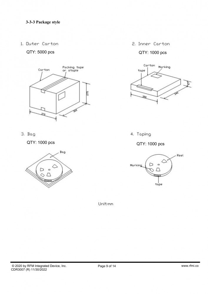 CDR3007 technical document page 9