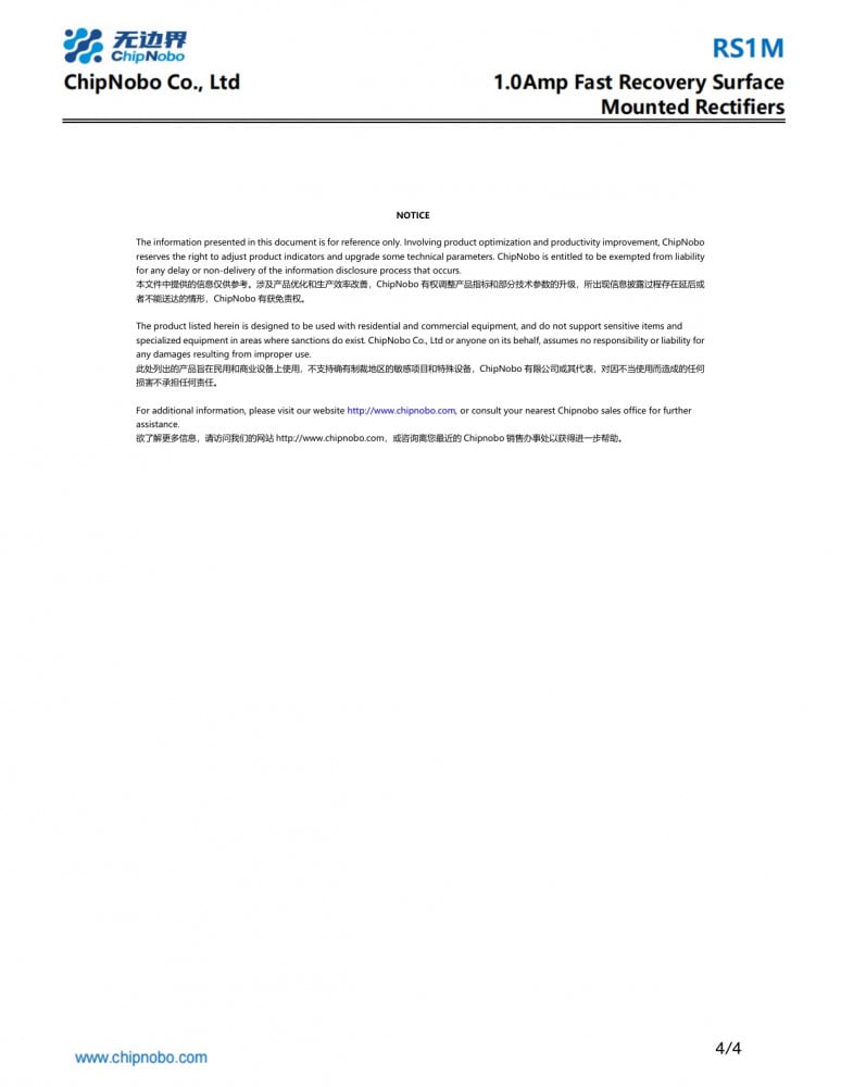RS1M datasheet page 4