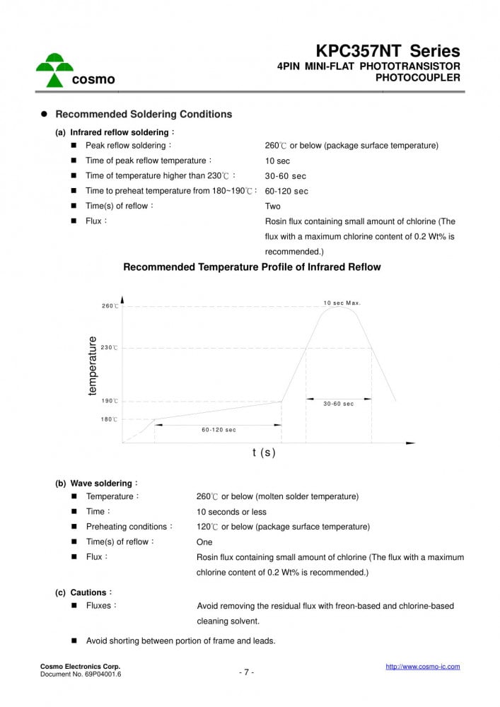 KPC357NT0C datasheet page 7