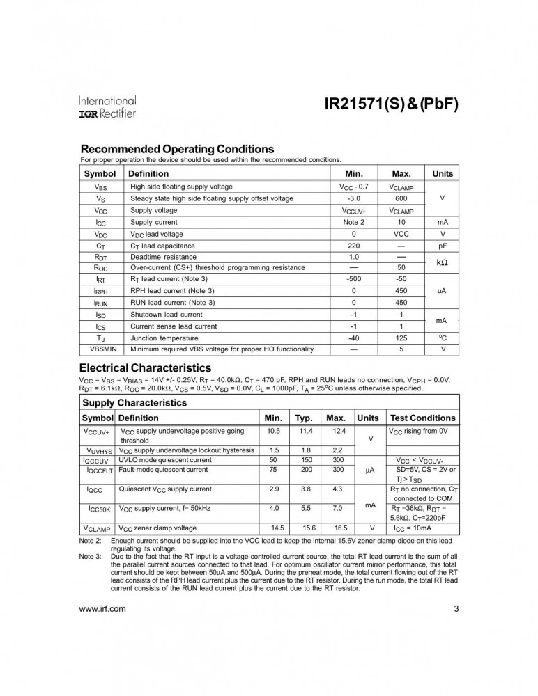 IR21571 technical document page 3