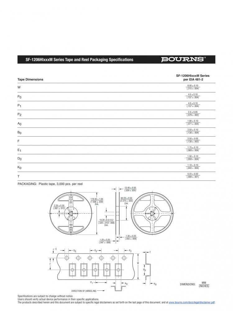 SF-1206HI100M-2 datasheet page 5