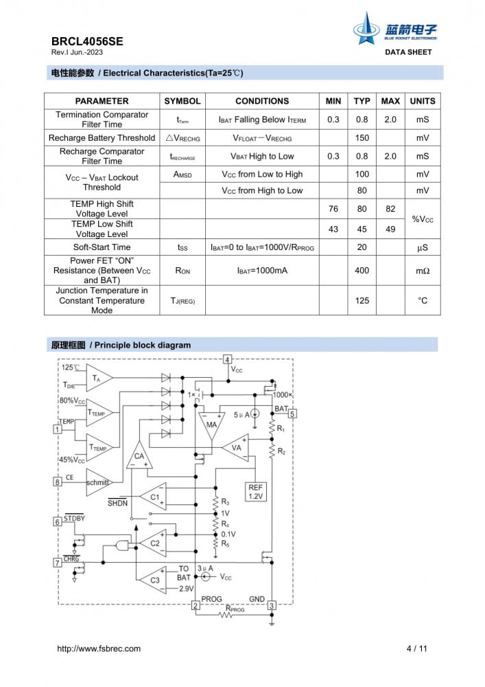 BRCL4056SE datasheet page 4