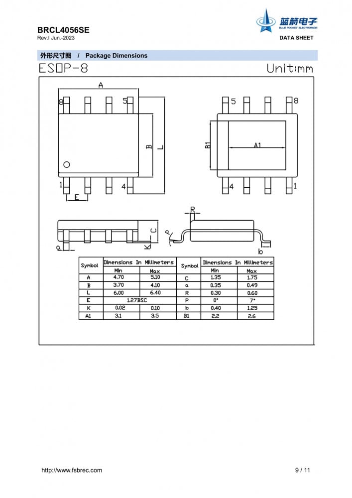 BRCL4056SE datasheet page 9