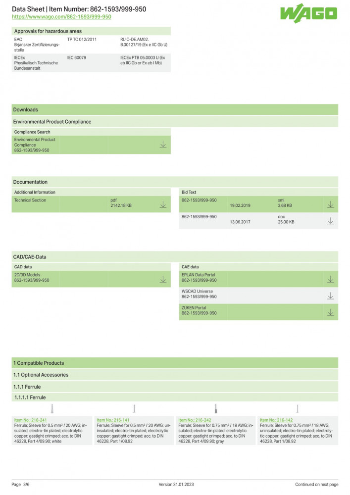 862-1593/999-950 technical document page 3