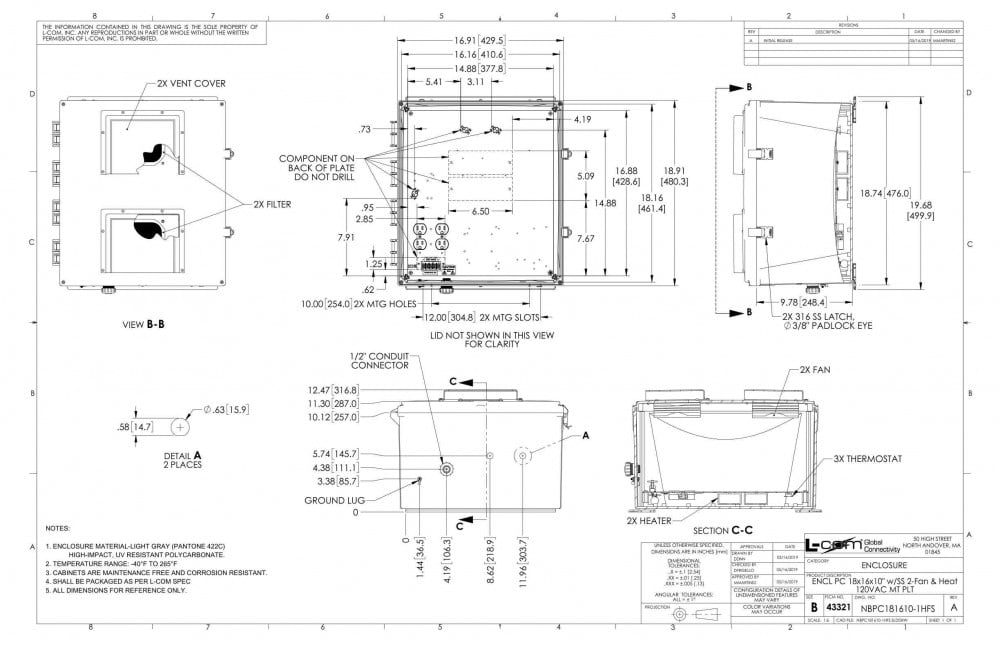 NBPC181610-1HFS technical document preview