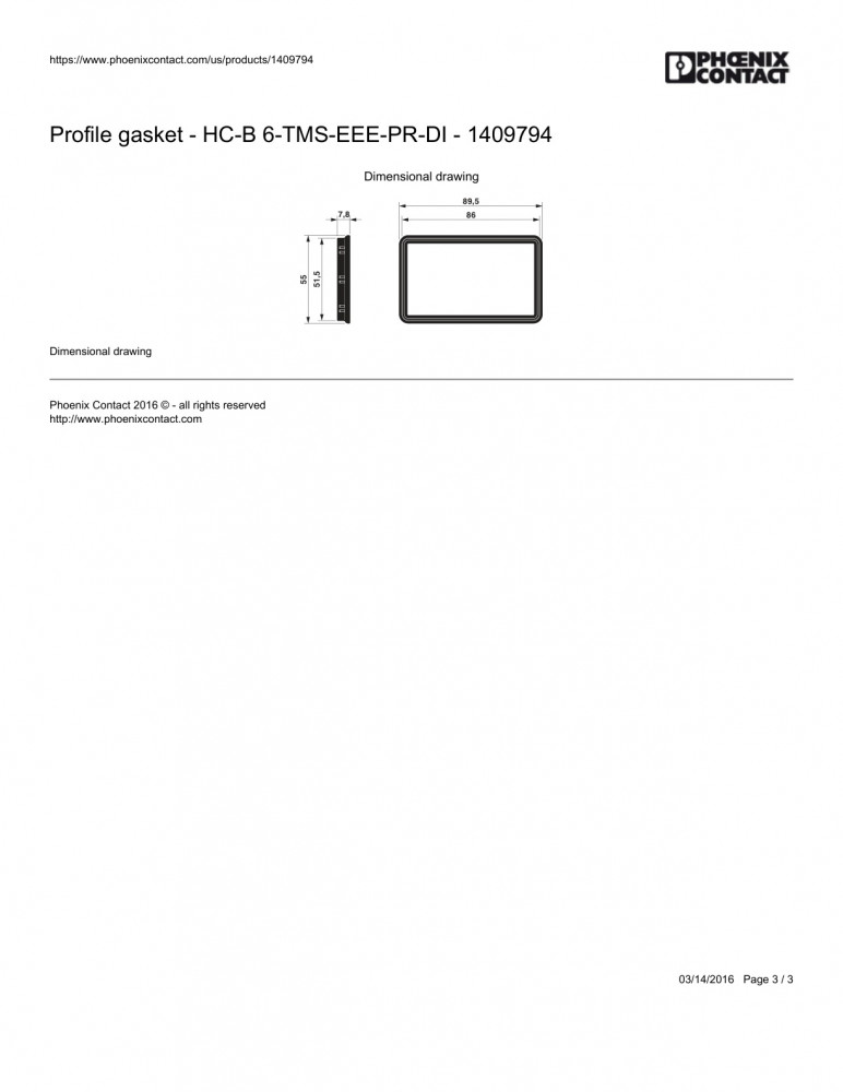 Phoenix Contact 1409794 technical document page 3