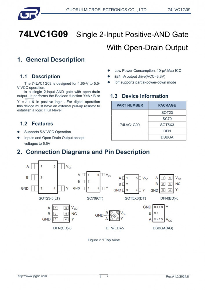 Technical document page 1