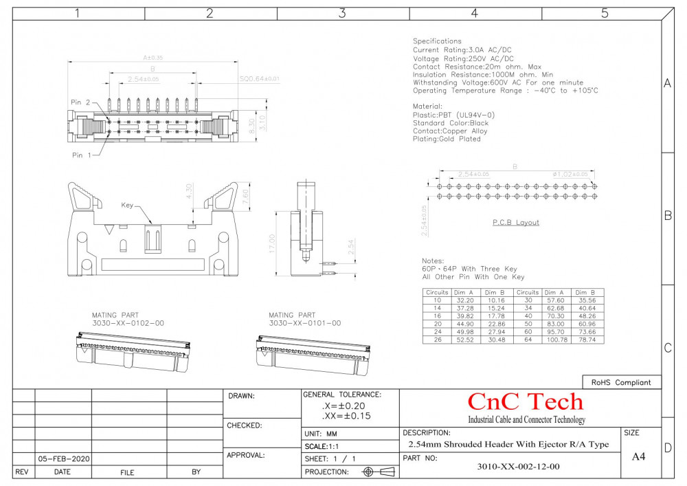 CNC Tech 3010-26-002-12-00 technical document preview