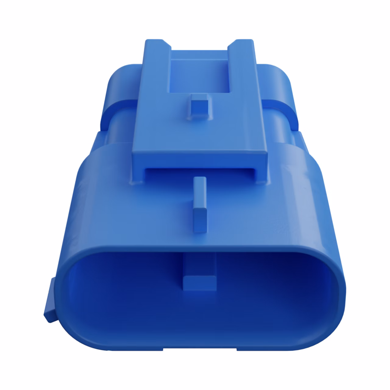 Squba Sealed Plug Assembly with Clipslot, 1.80mm Pitch, Single Row, 8 Circuits, Blue for sale