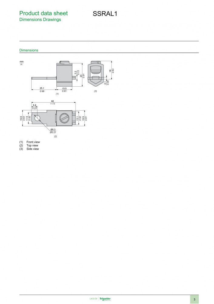 SSRAL1 technical document page 3