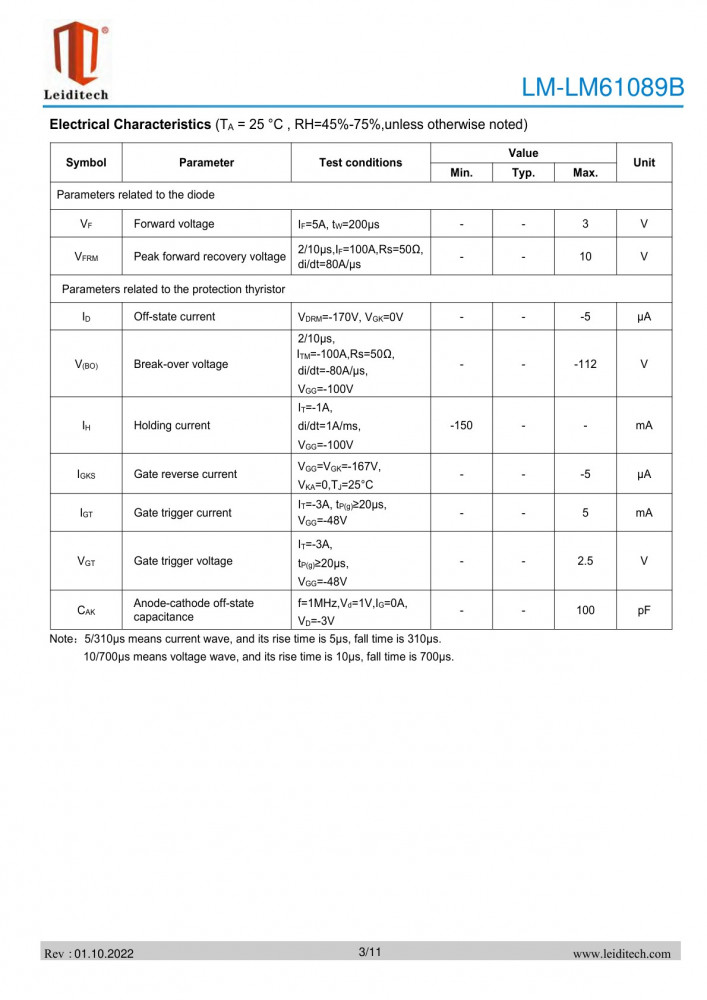 LM-LM61089B datasheet page 3