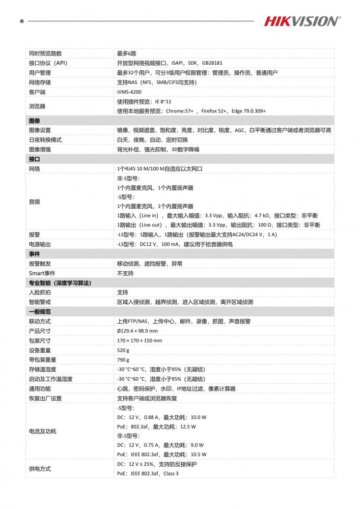 DS-2CD3366WDA4-L(S)4mm document page 3