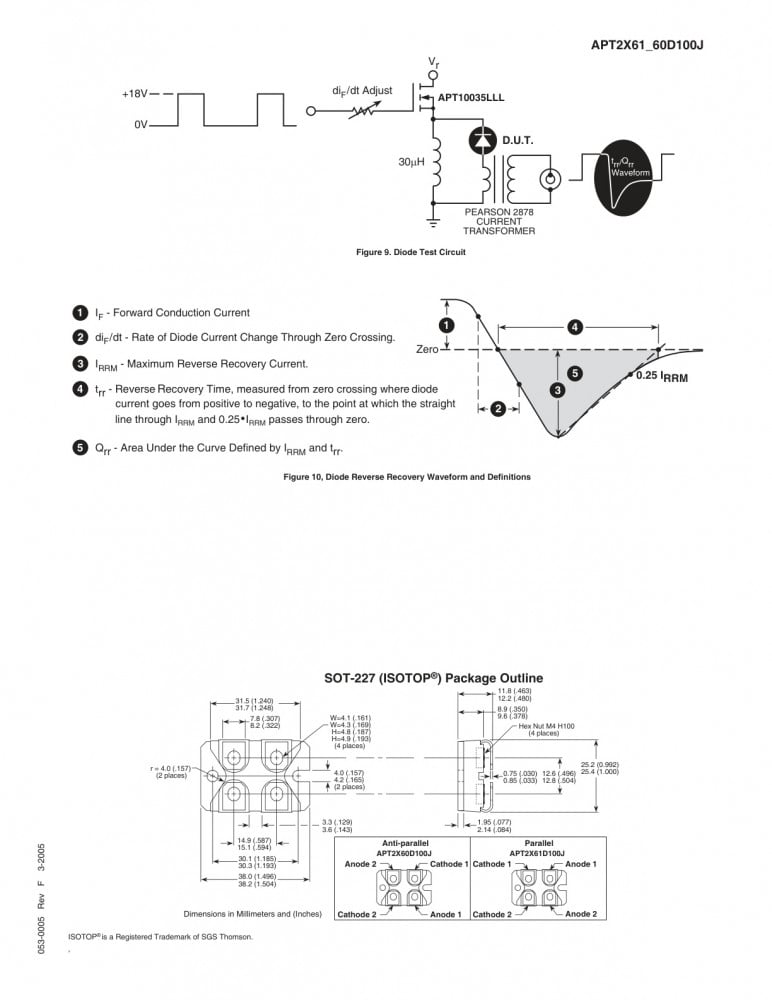 APT2X61D100J datasheet page 4
