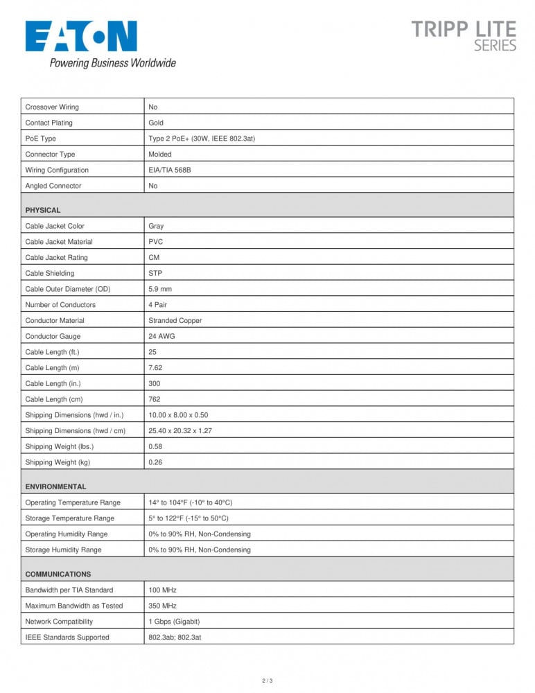 N105-025-GY technical document page 2