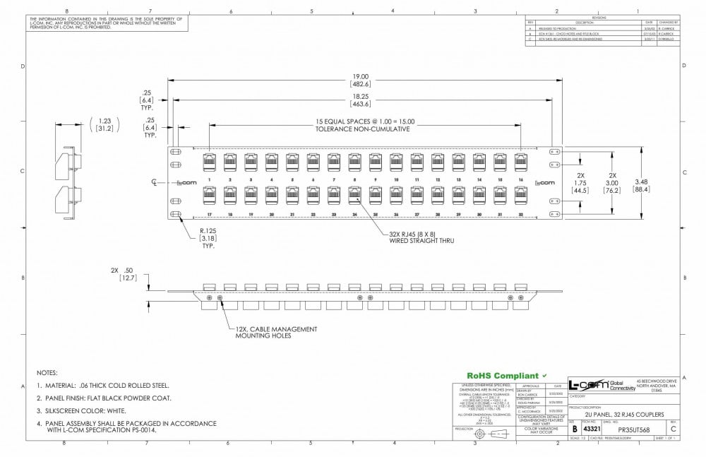 PR35UT568 technical document page
