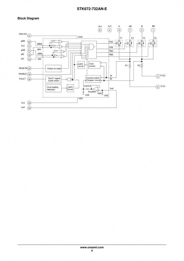 STK672-732AN-E datasheet page 5