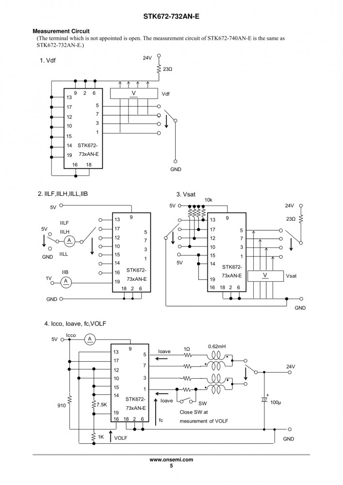 STK672-732AN-E datasheet page 6