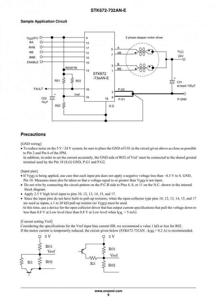 STK672-732AN-E datasheet page 7