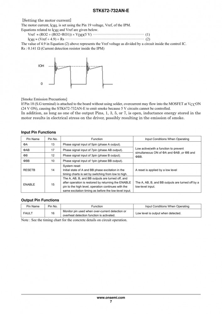 STK672-732AN-E datasheet page 8