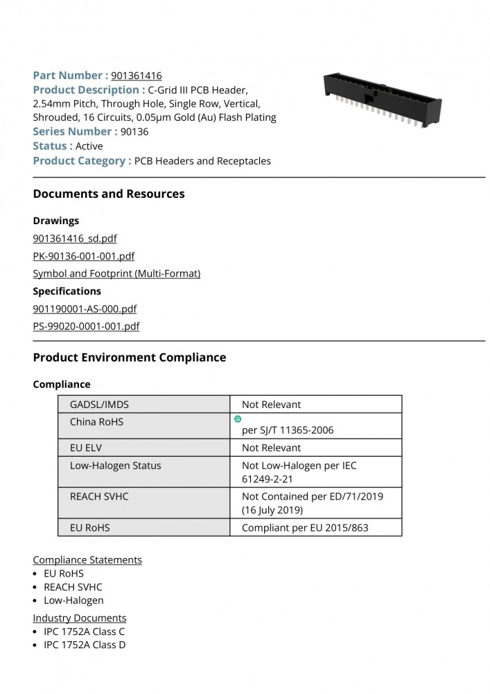 901361416 technical document preview, page 1