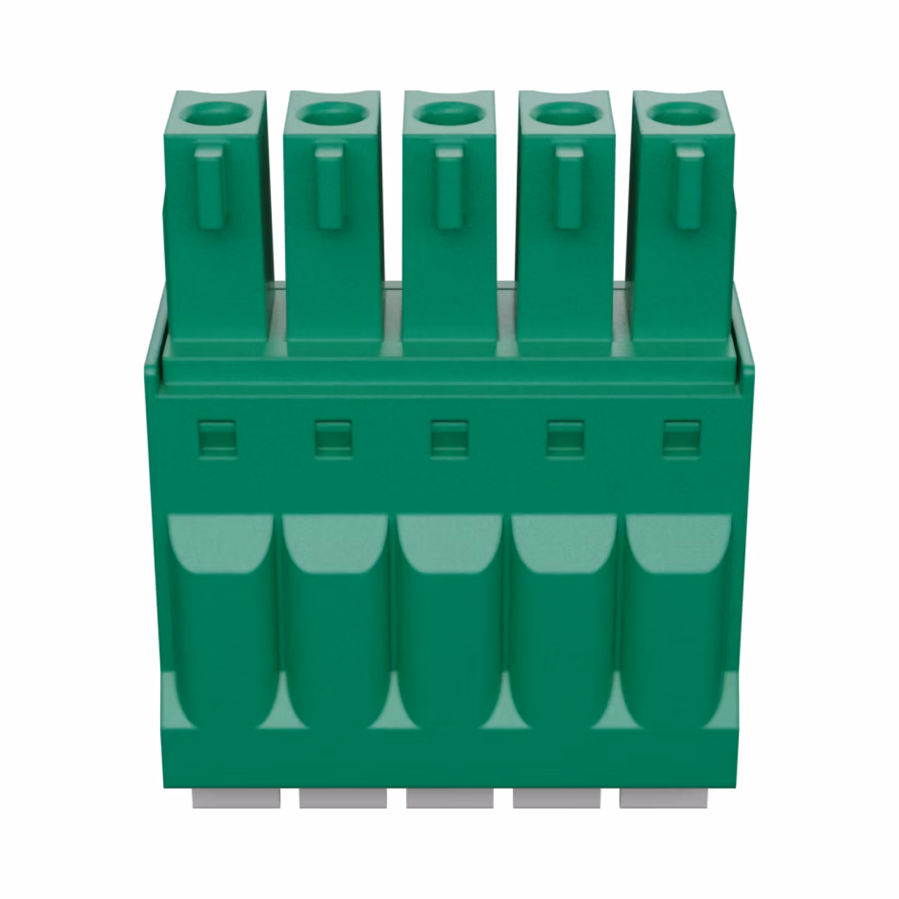 3.81mm Pitch Eurostyle Horizontal Plug, Spring Type, Single Row, 5 Circuits for sale