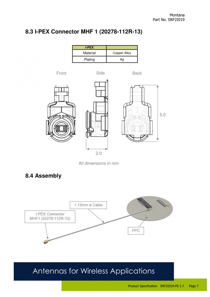 SRF2I019-150 datasheet page 7