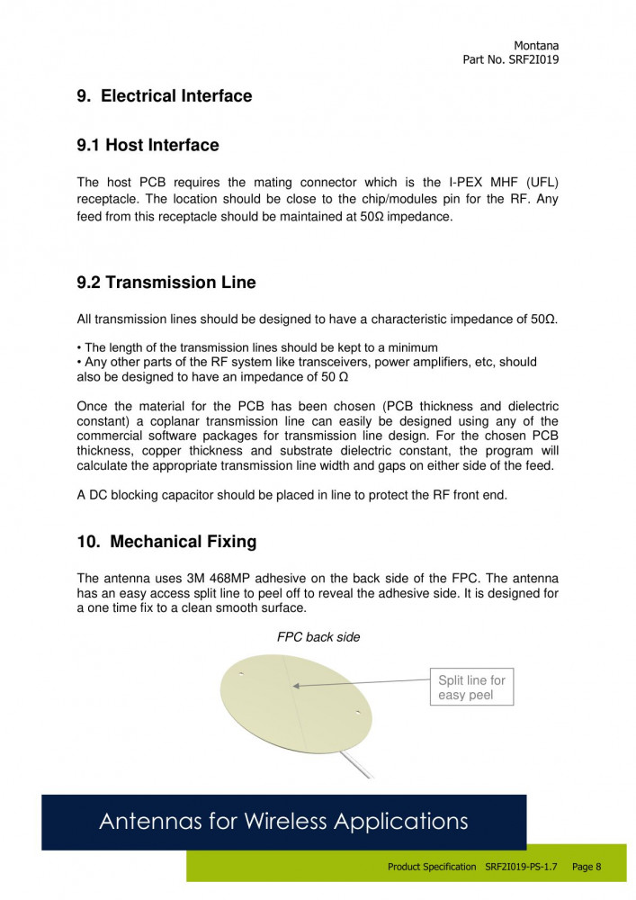 SRF2I019-150 datasheet page 8