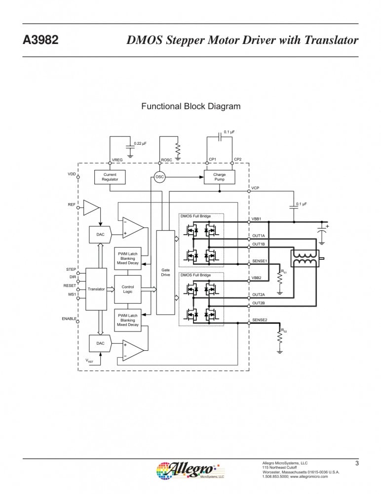 A3982 datasheet page 3