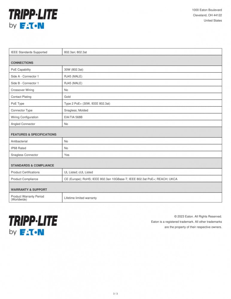 N201-008-BK technical document page 3