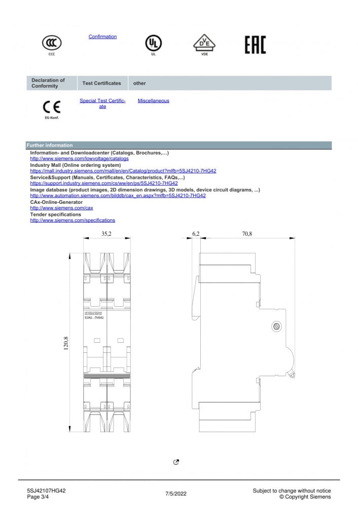 5SJ4210-7HG42 technical document page 3