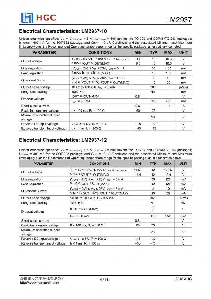 LM2937ET-5.0 datasheet page 6