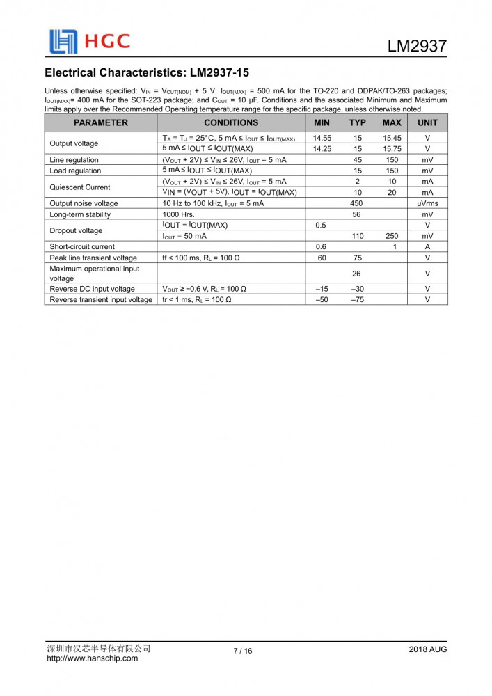 LM2937ET-5.0 datasheet page 7