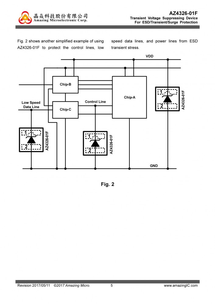 AZ4326-01F technical document page 5
