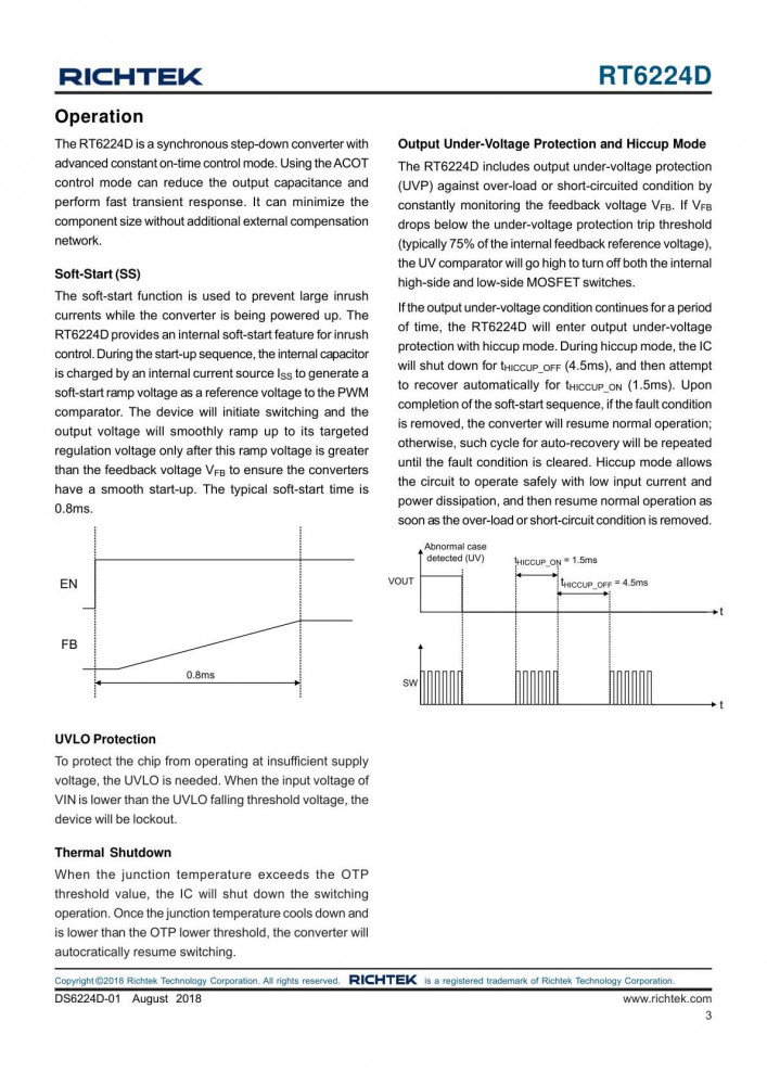 RT6224D technical document, page 3