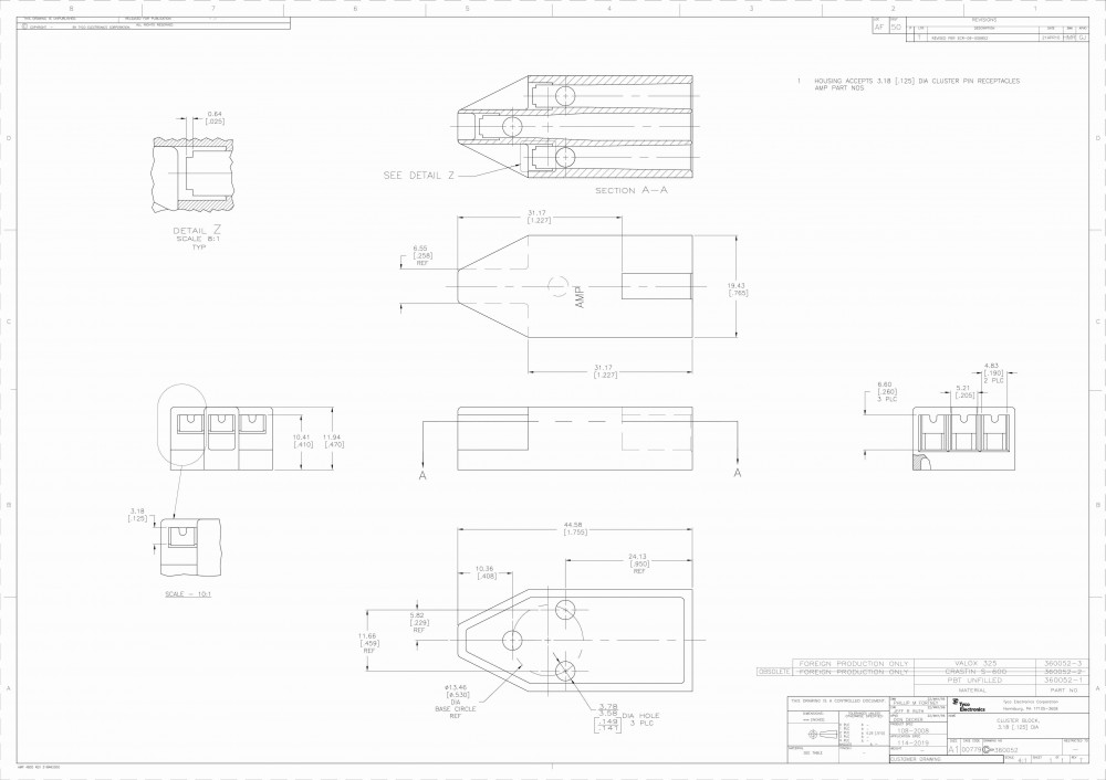 TE Connectivity 360052 drawing document