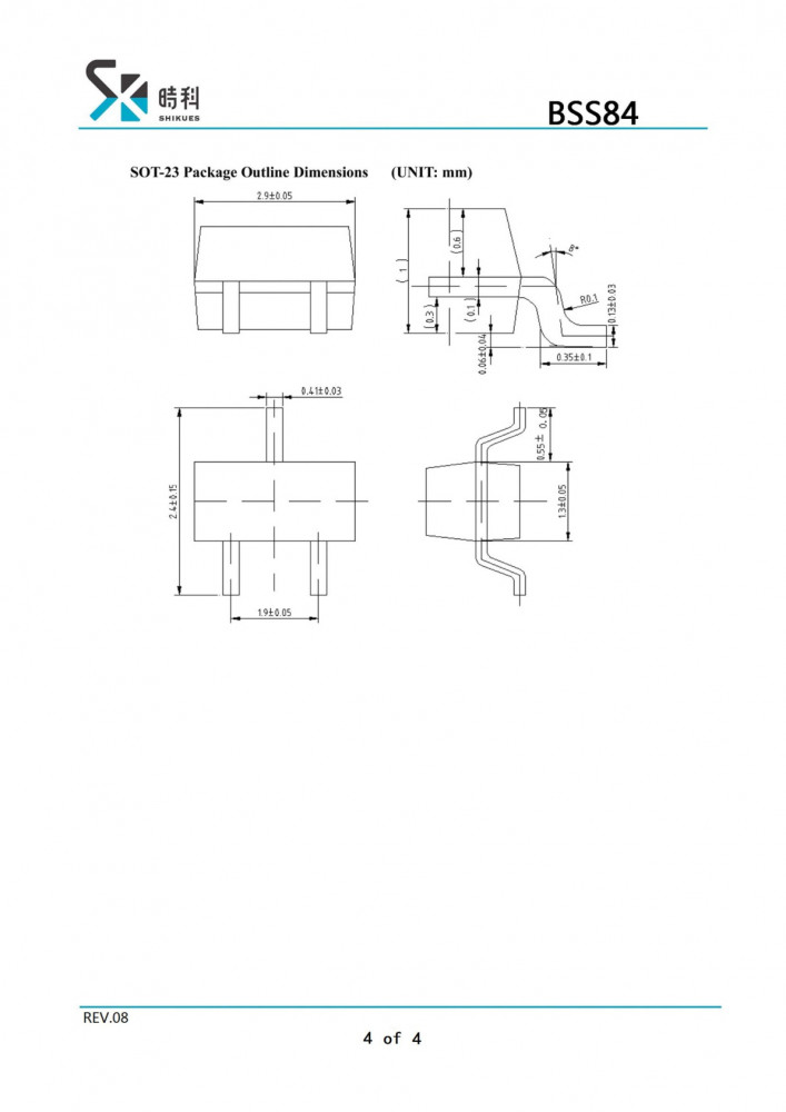 BSS84 datasheet page 4