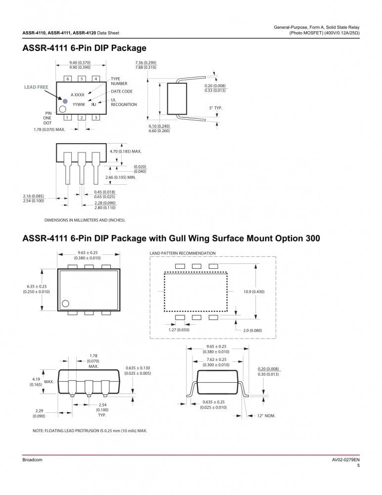 ASSR-4110-003E datasheet page 5