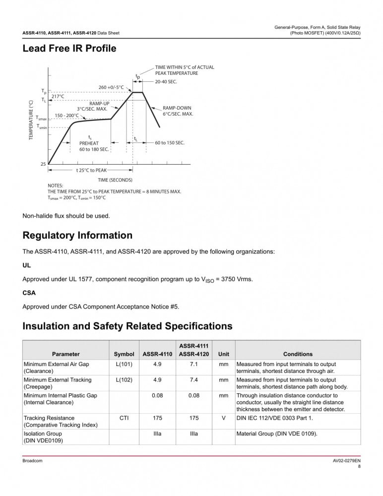 ASSR-4110-003E datasheet page 8