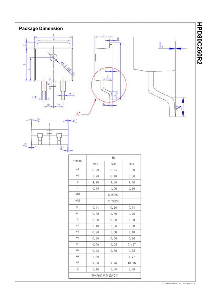 HPD80C260R2 datasheet page 7