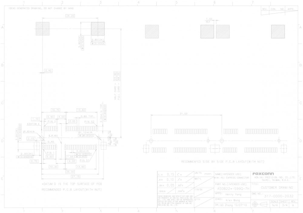 FOXCONN AS0B226-S99Q-7H drawing page 3