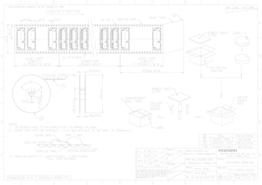 FOXCONN AS0B226-S99Q-7H drawing page 4