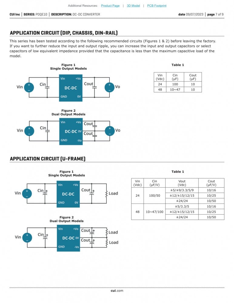 PDQE10 datasheet page 7