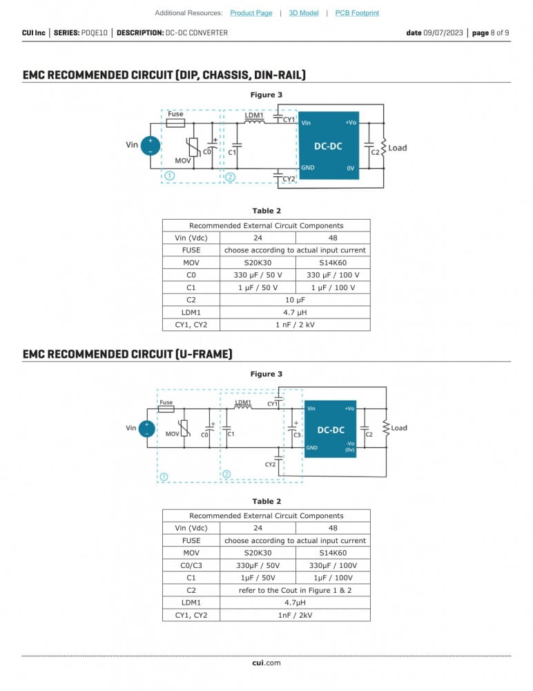 PDQE10 datasheet page 8