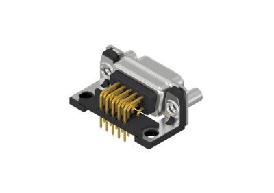 D-SUB High Density • 15-pos. • Socket • Solder pin angled • Plastic bracket • Quality class 3 • UNC 4-40 for sale